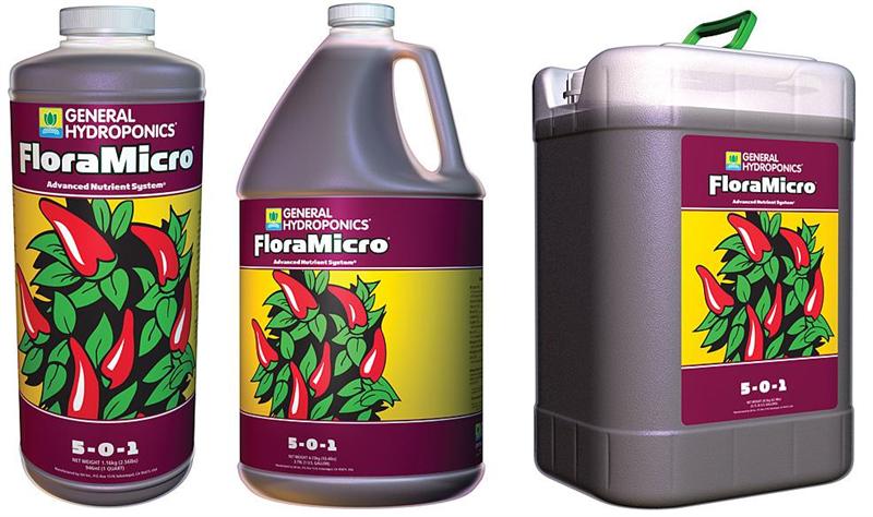 General Hydroponics® FloraMicro® 5 - 0 - 1 | CityLine Hydro