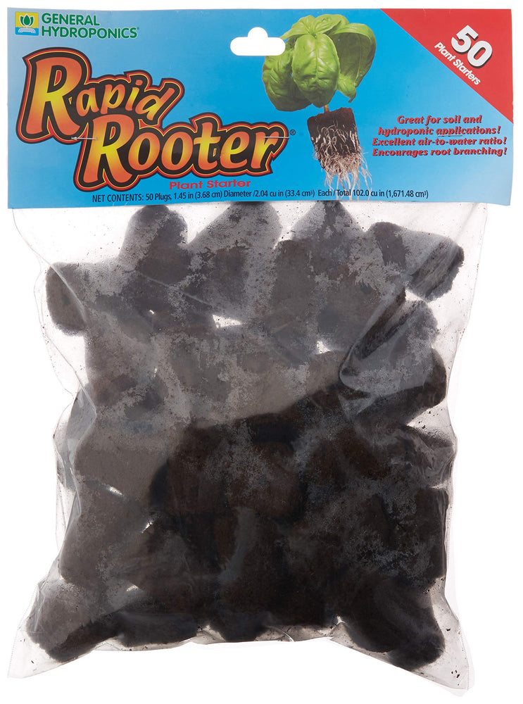 General Hydroponics Rapid Rooter Replacement Plug (s) - 50 Plant ...